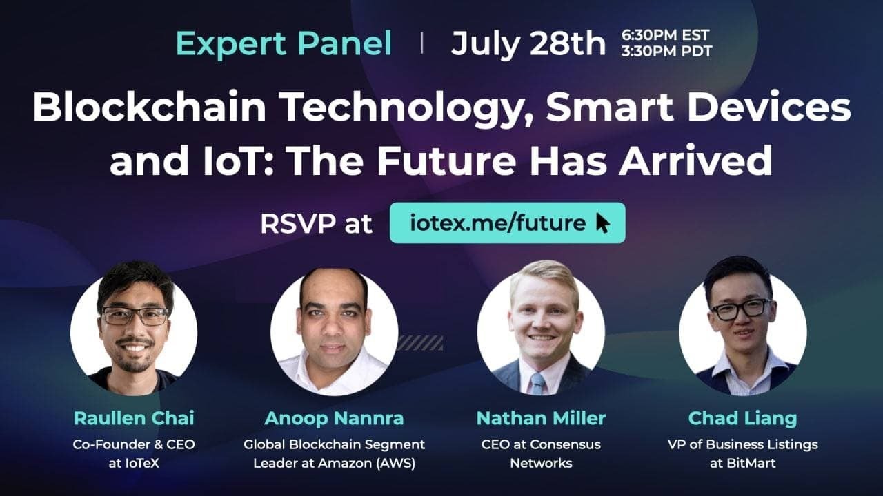 Blockchain Technology, Smart Devices and IoT: The Future Has Arrived ...